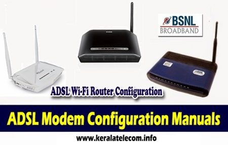 Broadband Modem Configuration Manuals For Wired ADSL WiFi Routers ...