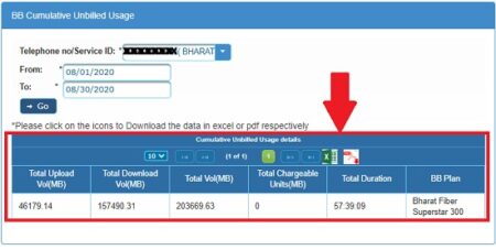 How To Check BSNL Broadband And FTTH Data Usage Online? | KeralaTelecom.Info