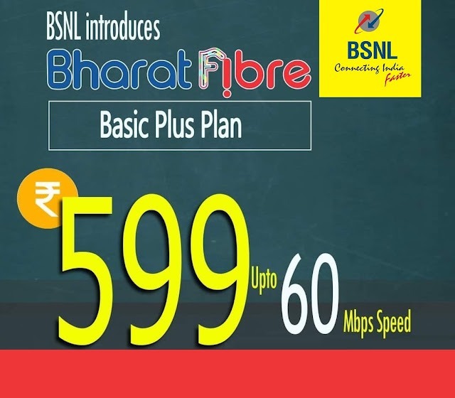 BSNL Introduces Annual Payment Option For Newly Launched Bharat Fiber ...